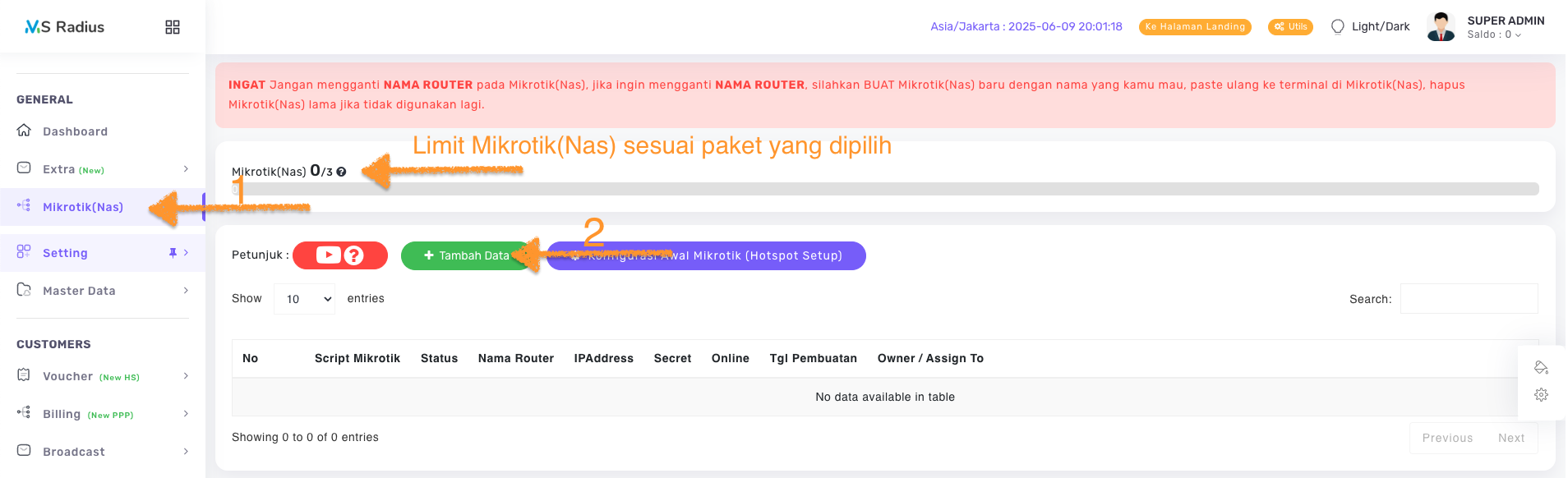 MSRadius Documentation